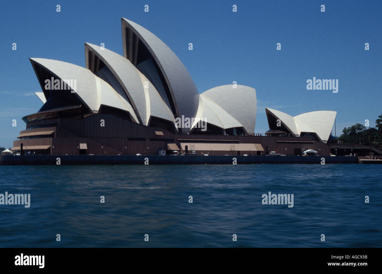 Sydney Opera House side view 2 Stock Photo - Alamy