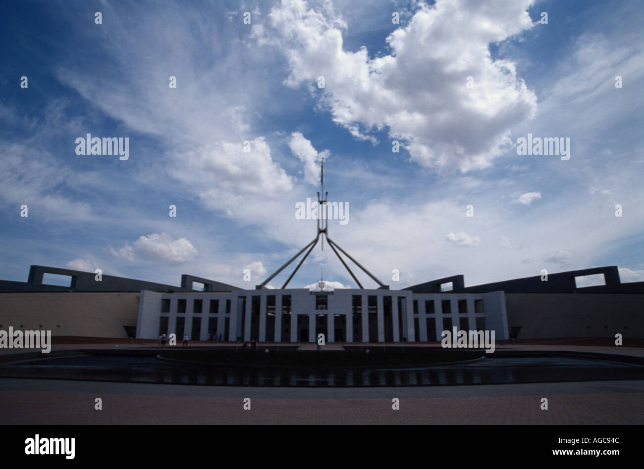 Australia Parliament House Canberra 3 Stock Photo - Alamy