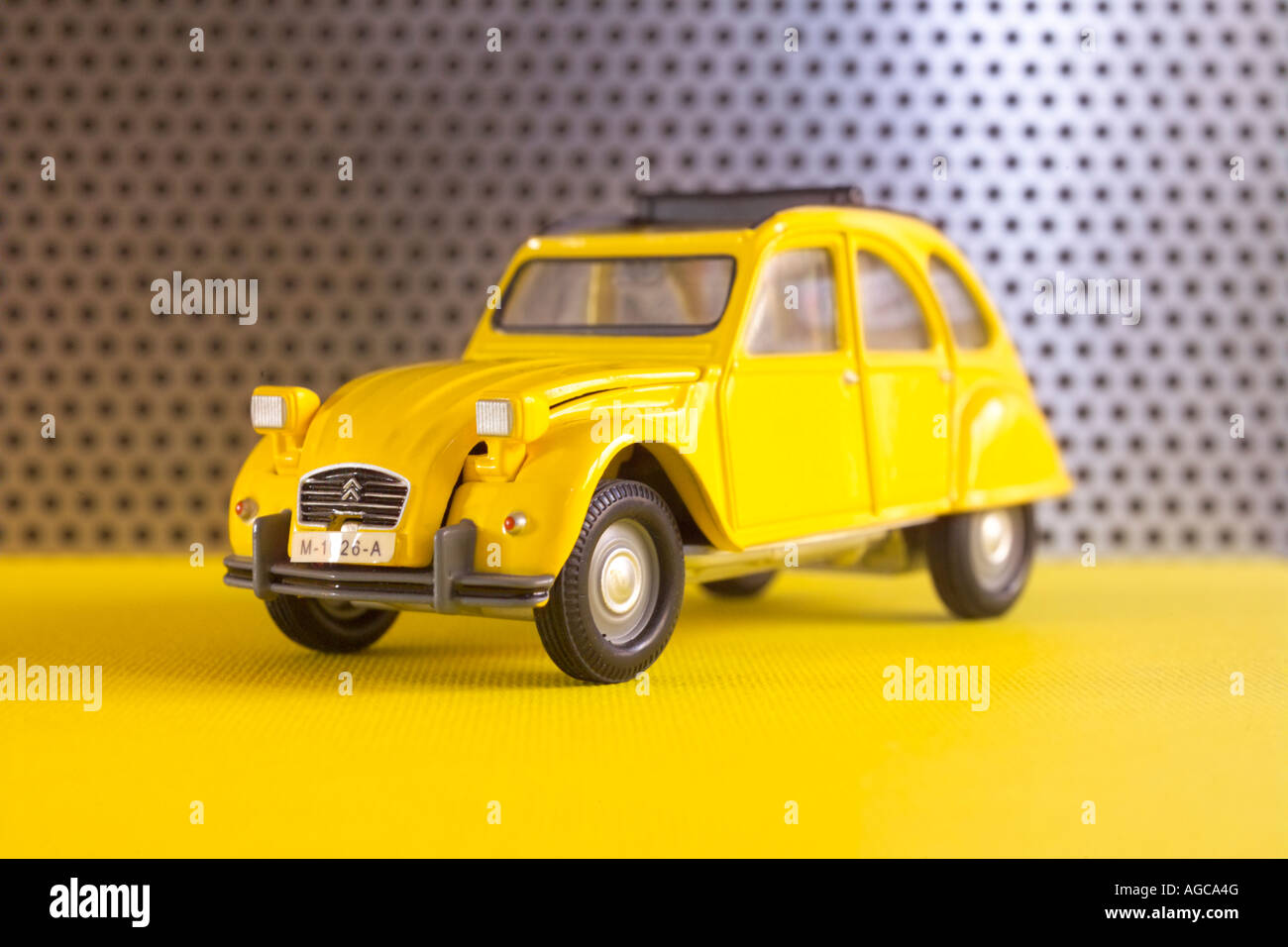 Citroen 2CV model by corgi Stock Photo - Alamy