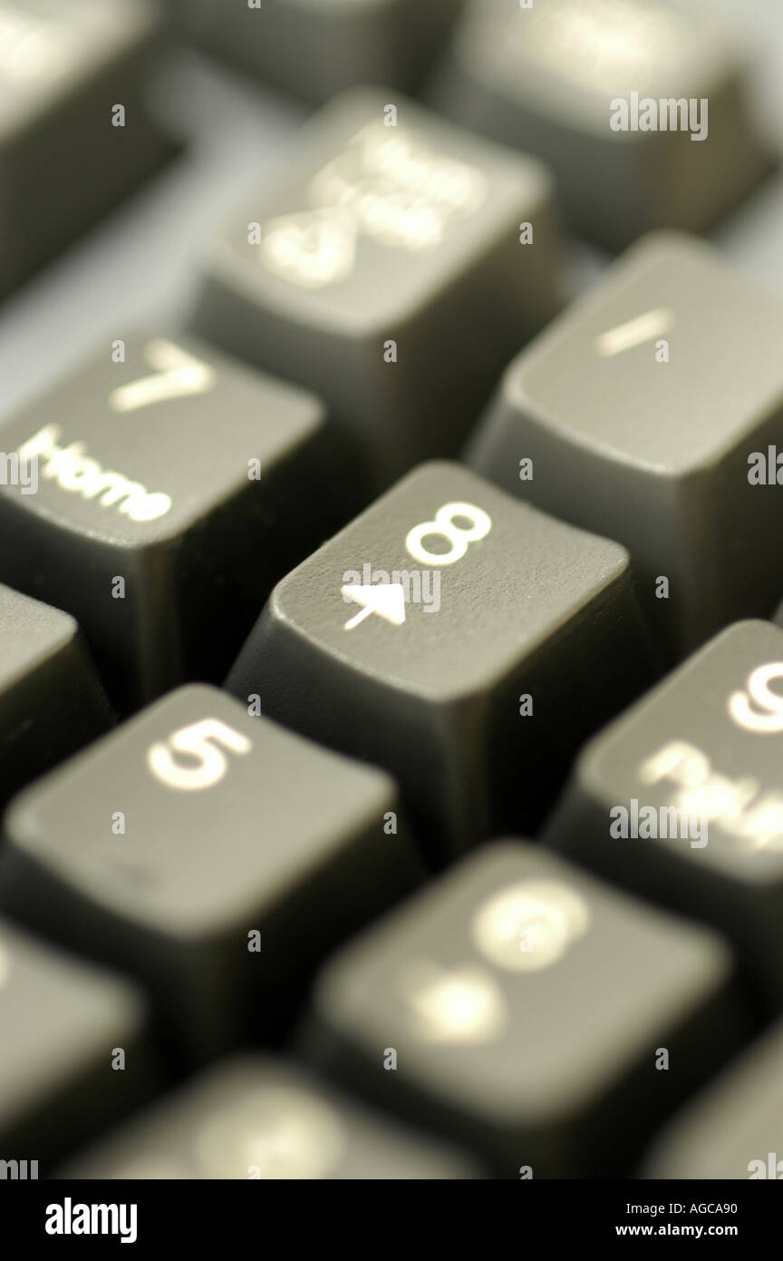Black computer keyboard keys Stock Photo - Alamy