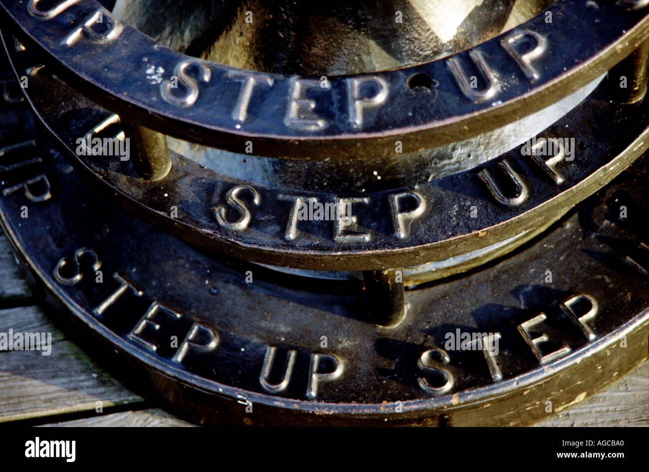 Step up concept Stock Photo - Alamy