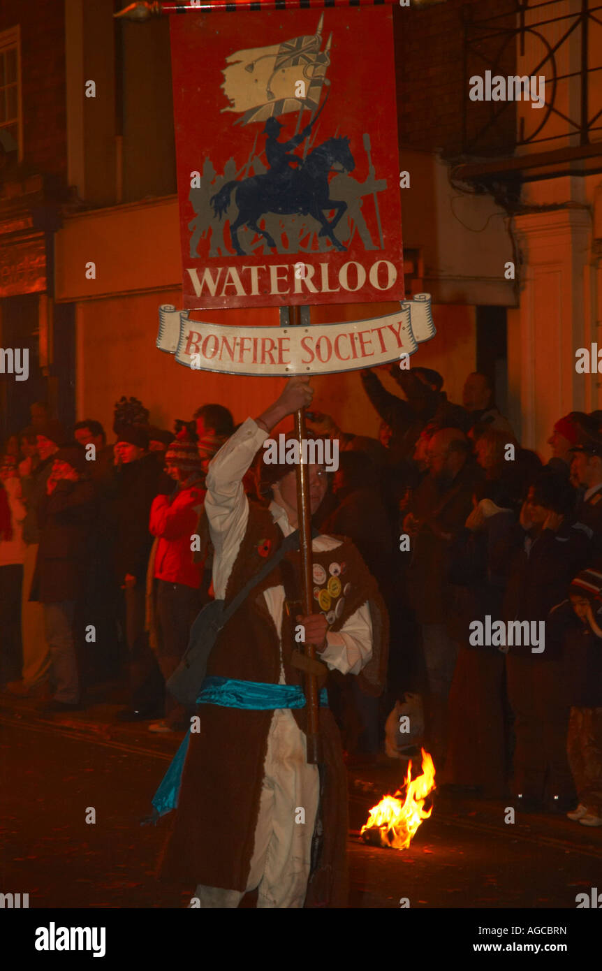 Lewes Bonfire Night Procession Stock Photo - Alamy