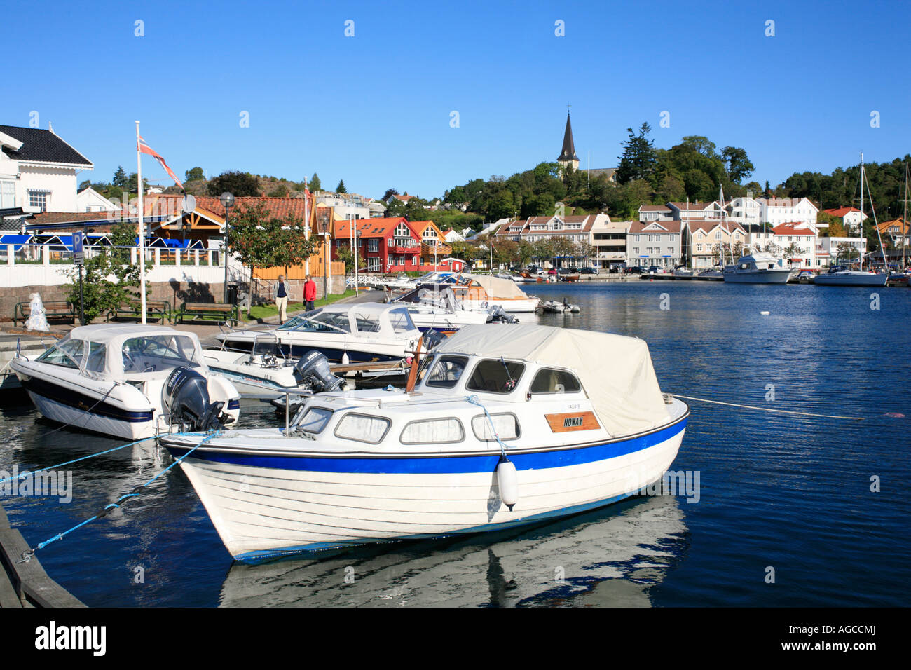 Church in grimstad hi-res stock photography and images - Alamy