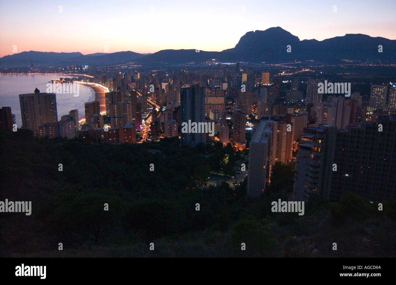 Benidorm nightlife hi-res stock photography and images - Alamy