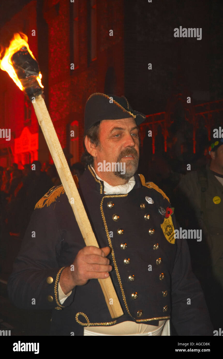 Lewes Bonfire Night Procession Stock Photo - Alamy