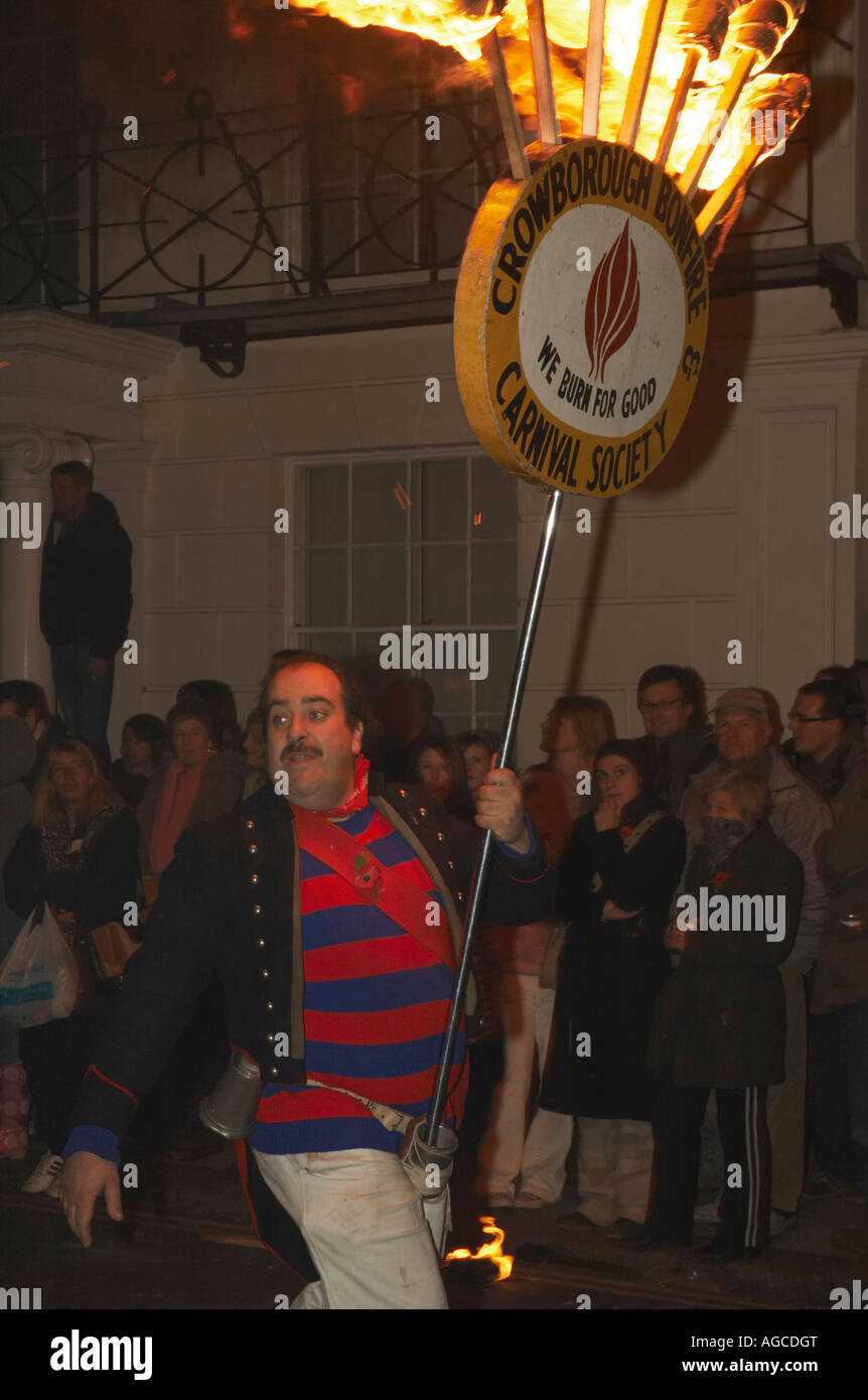 Lewes Bonfire Night Procession Stock Photo - Alamy