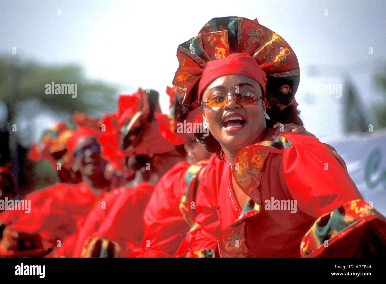 Happy Locals Dancing in the streets on a Cultural Festival named Sehú ...