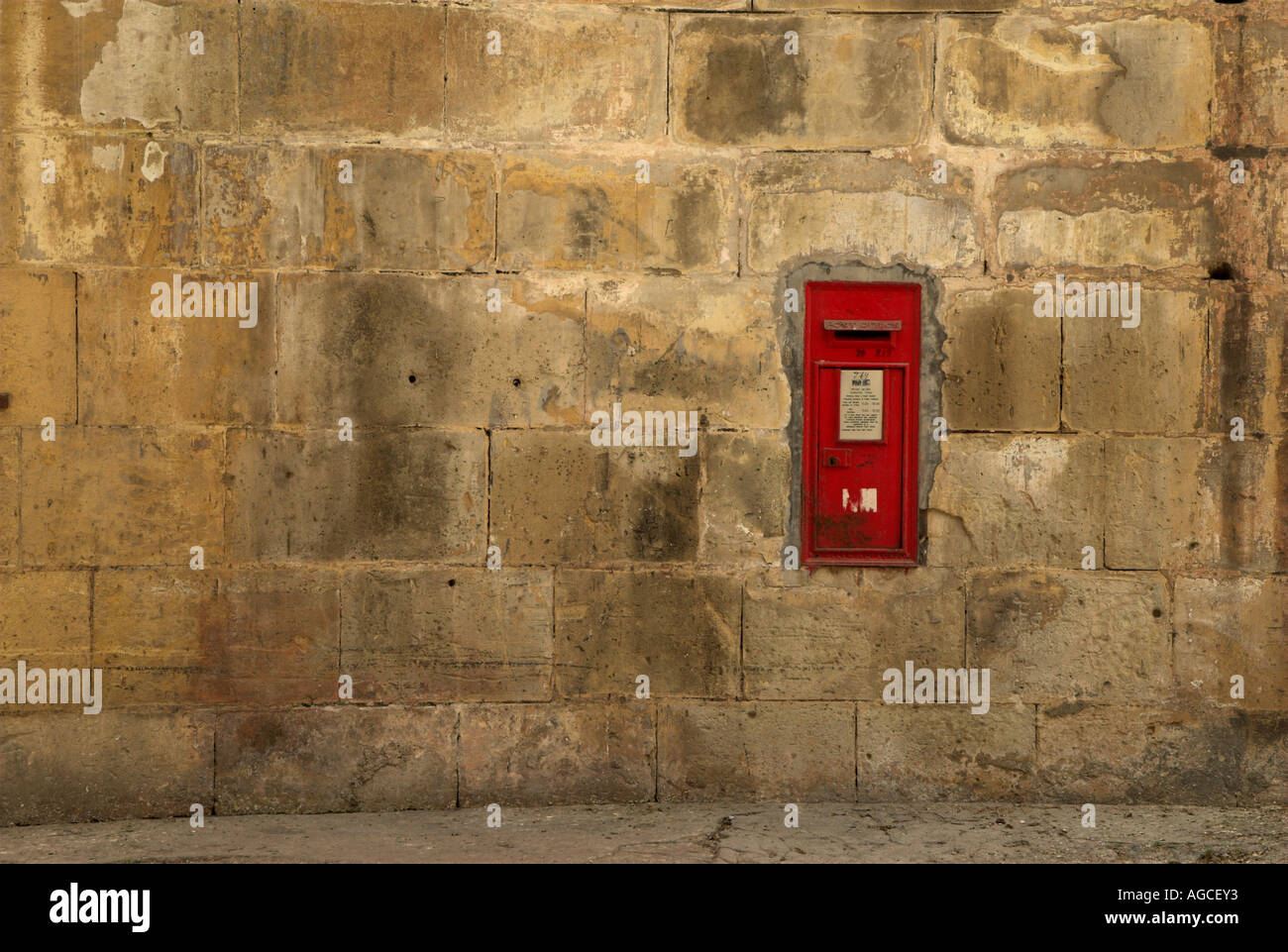 Red letter box valletta malta hi-res stock photography and images - Alamy