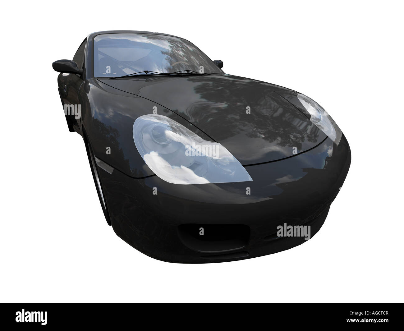 Car front view europe Cut Out Stock Images & Pictures - Alamy