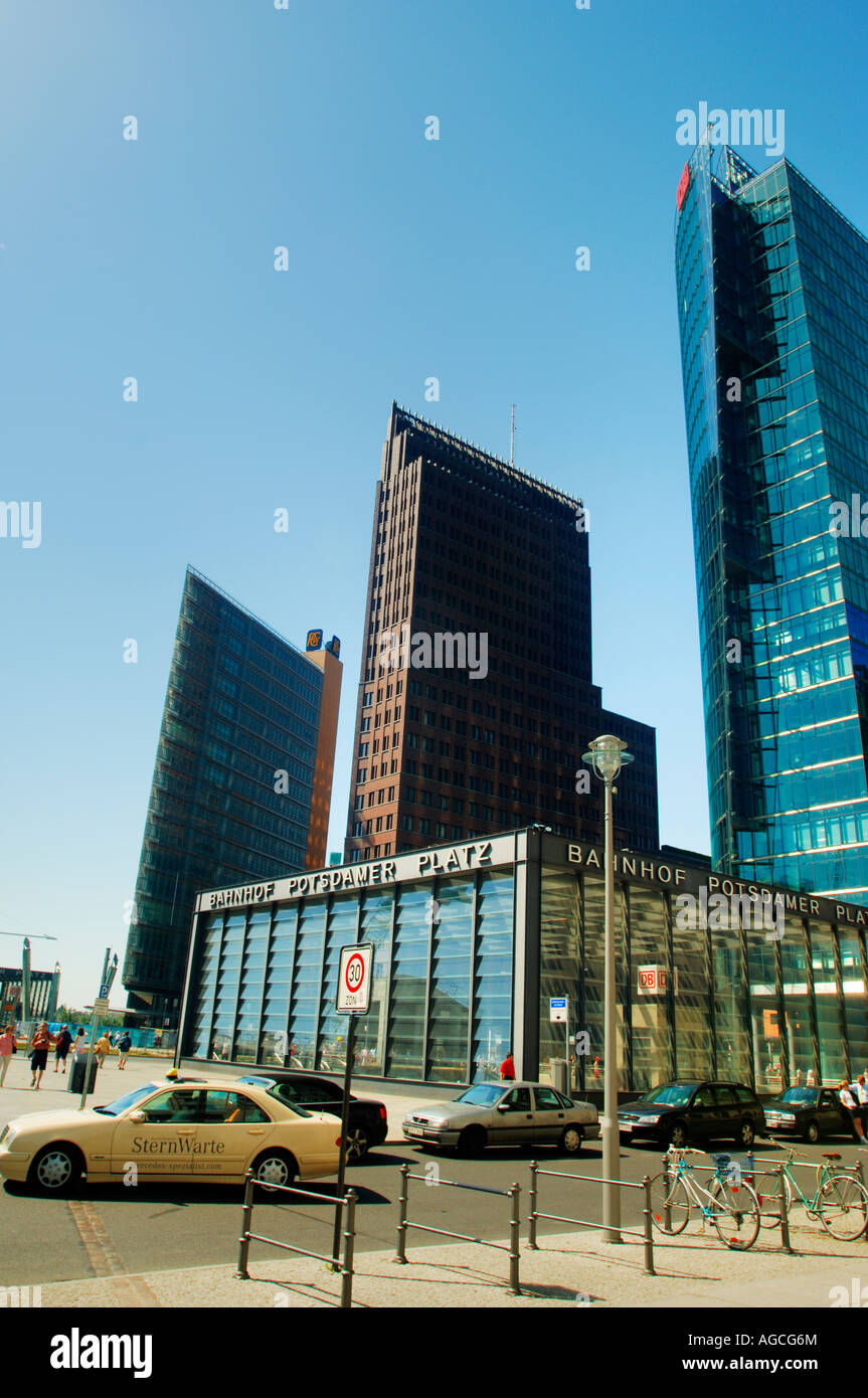 View of potsdamer platz hi-res stock photography and images - Alamy