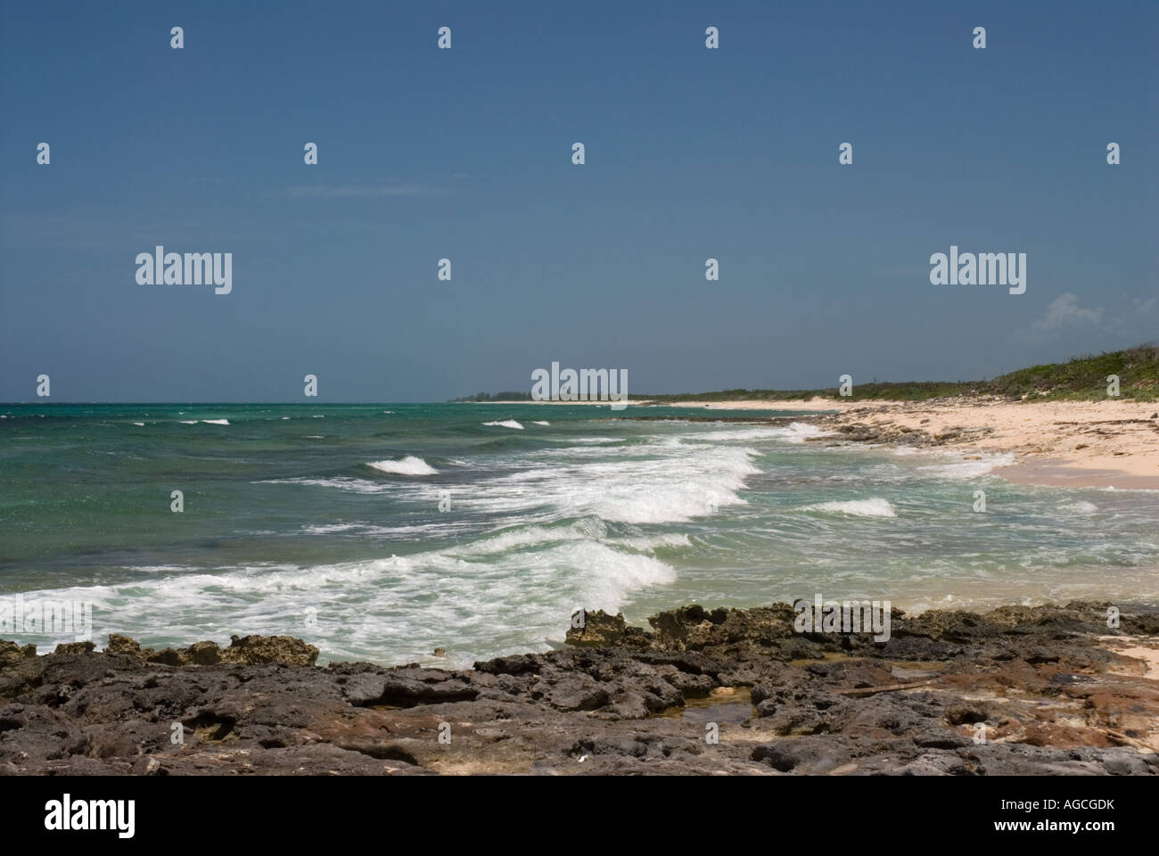 Seascape, Cat Island, Bahamas Stock Photo - Alamy
