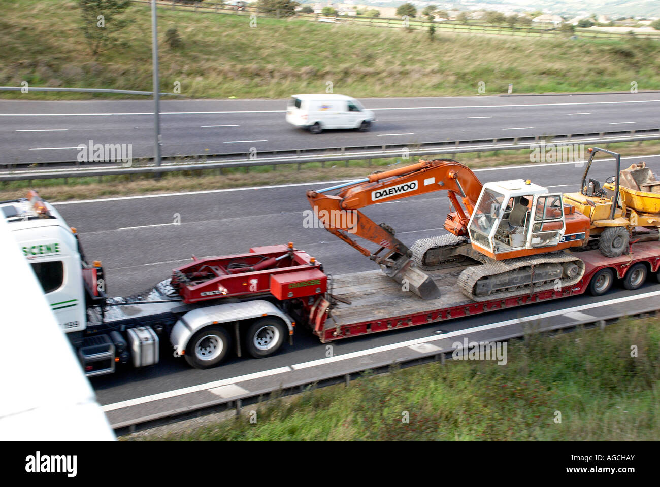 Flatbed truck flatbed articulated lorry hi-res stock photography and ...
