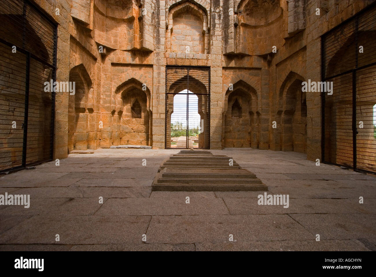 Muslim temples near Hampi India Stock Photo - Alamy