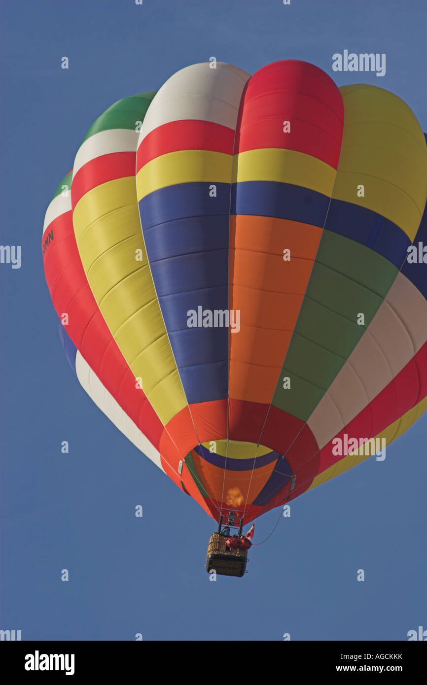 Hot Air Balloon Ride Stock Photo - Alamy