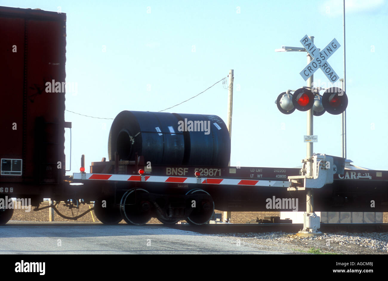 Rail road xing hi-res stock photography and images - Alamy