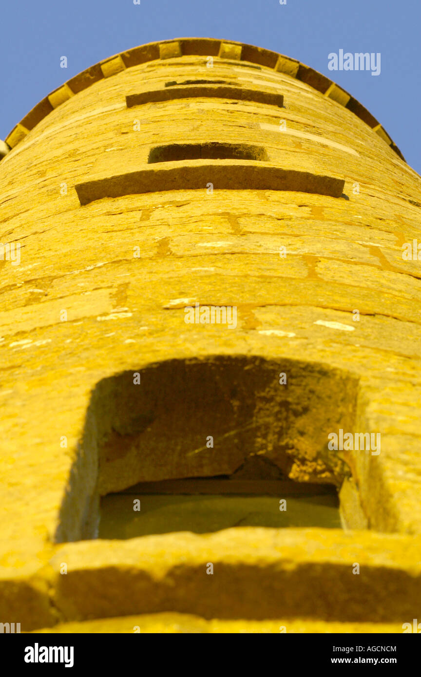 Broadway Tower turret, Cotswold, Worcestershire, England, UK Stock ...