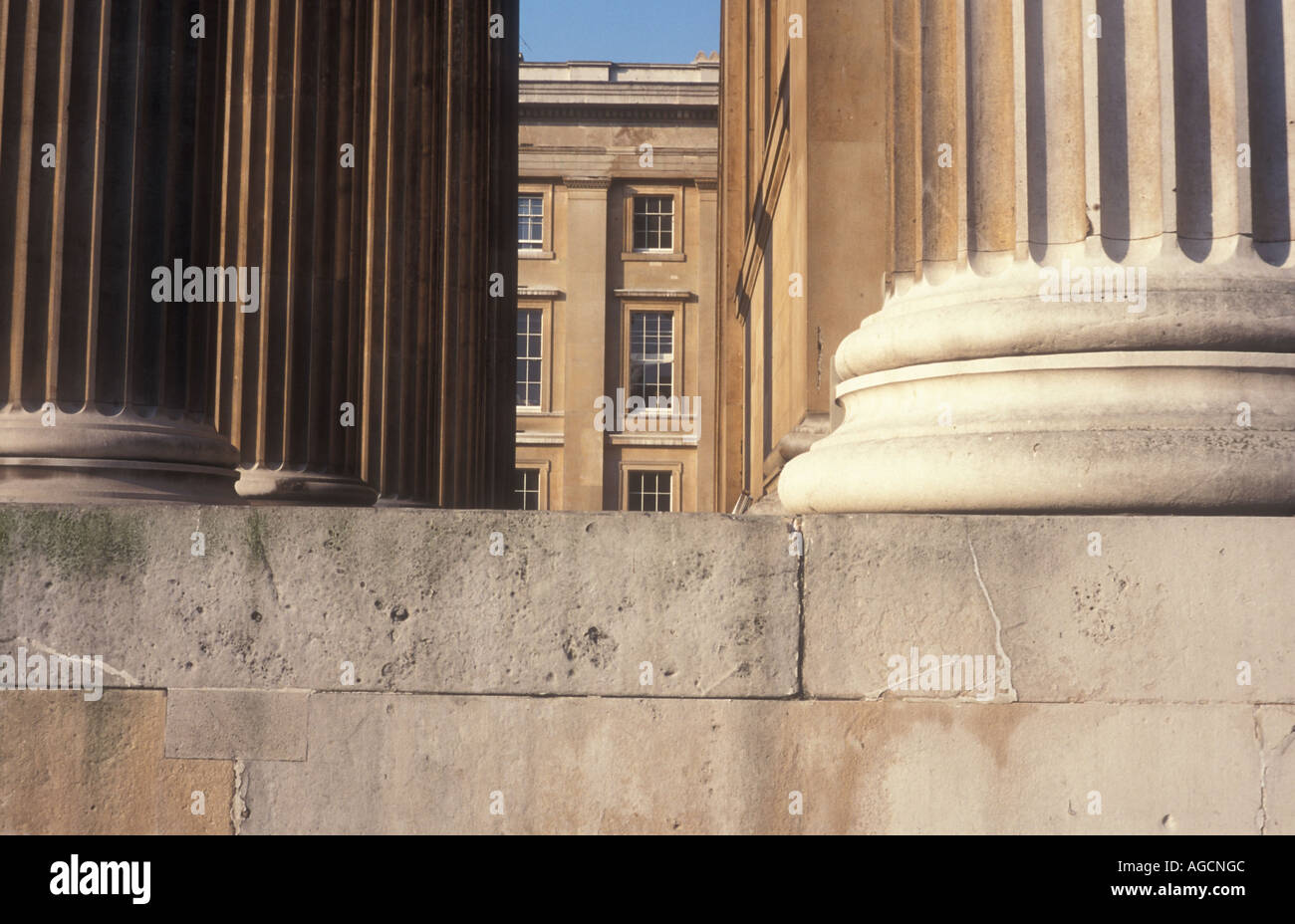 Column British Museum London UK Stock Photo - Alamy