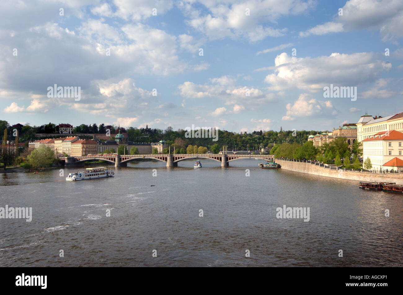 River Vltava Prague Stock Photo - Alamy