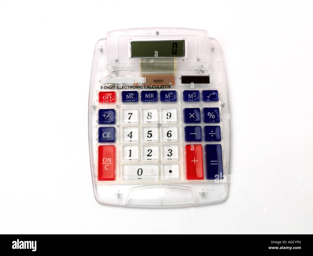 Solar Electronic Calculator Stock Photo - Alamy