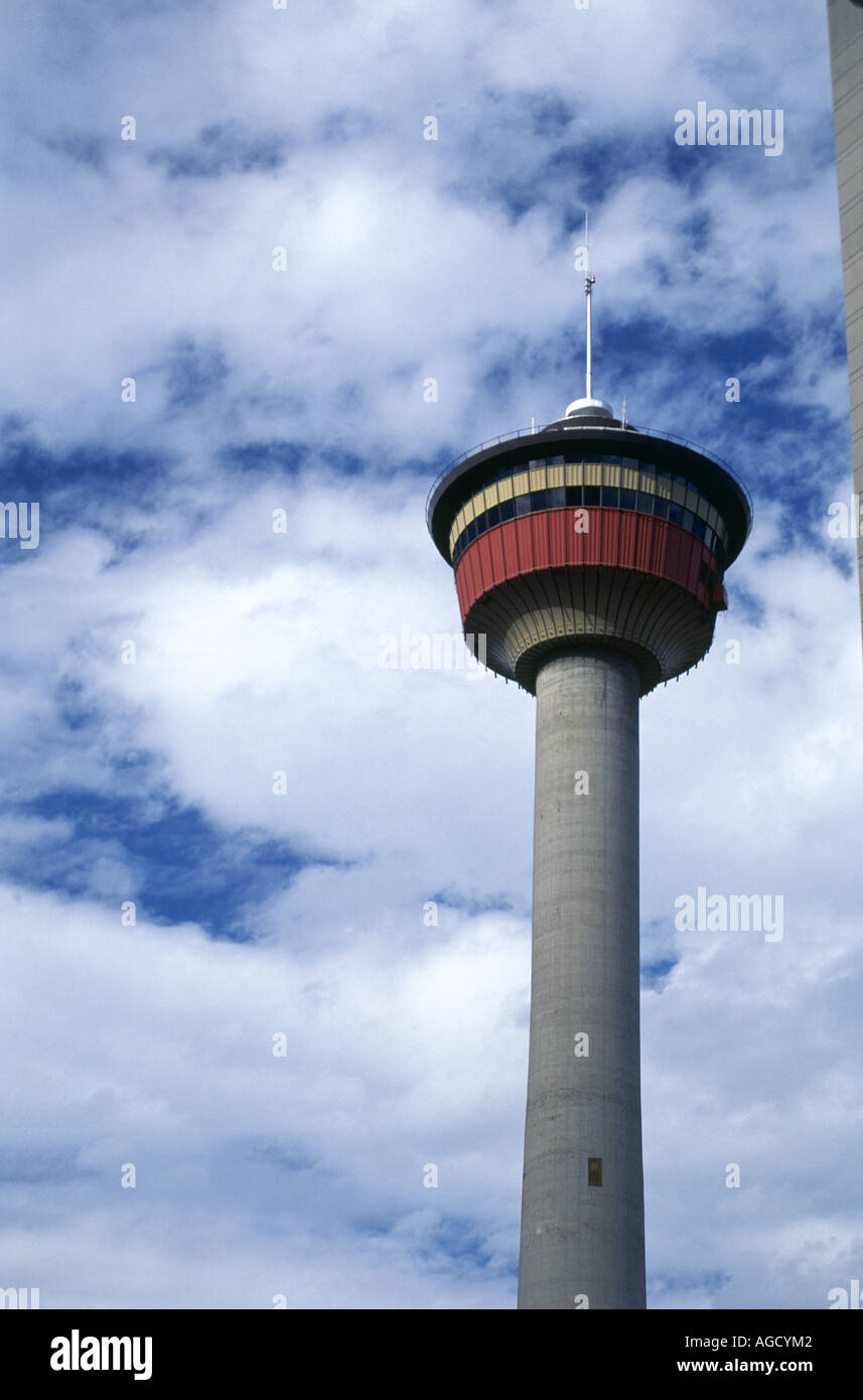 The Calgary Tower Stock Photo - Alamy