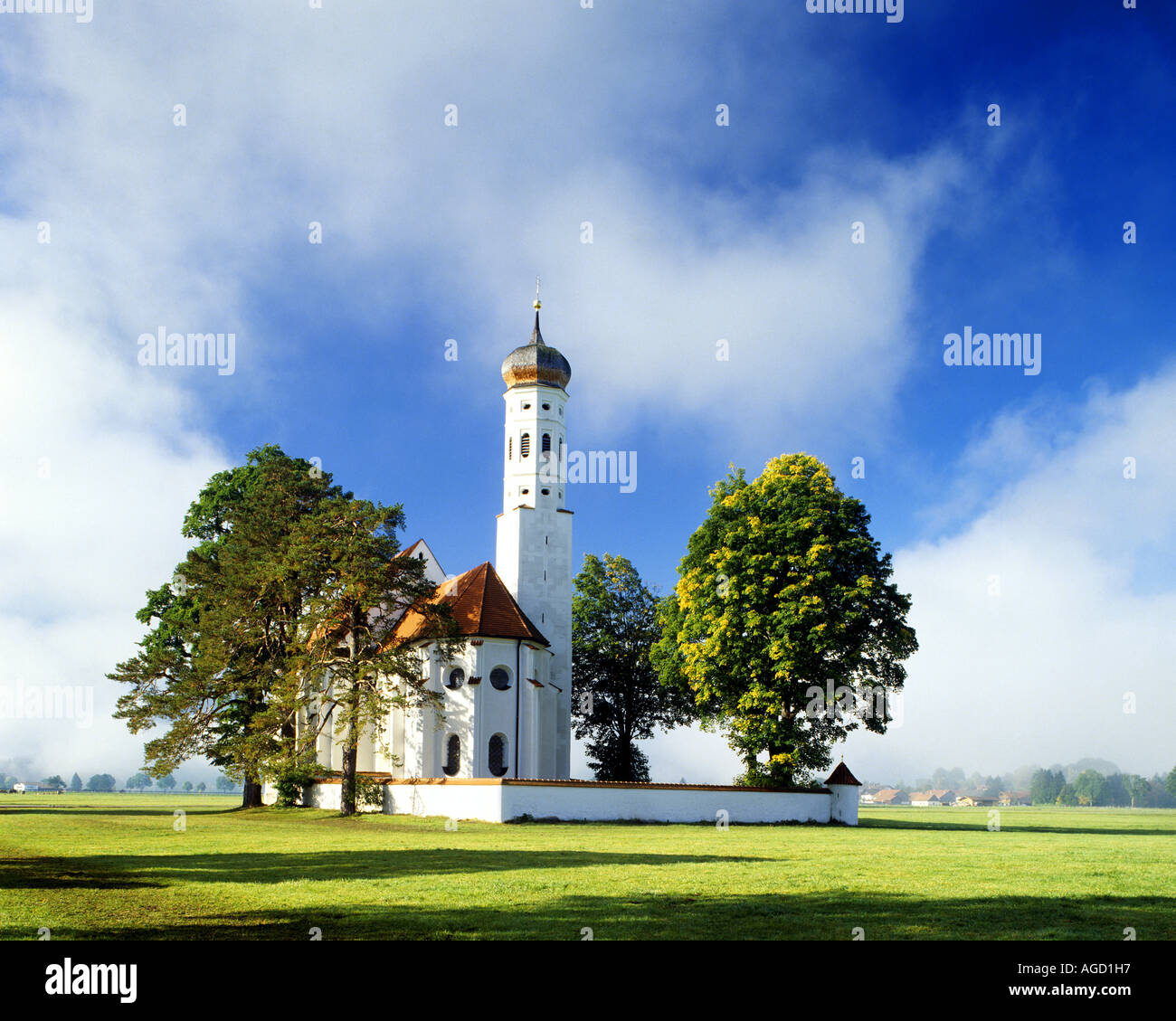 DE - BAVARIA: St.Coloman near Schwangau in the Allgäu Stock Photo - Alamy