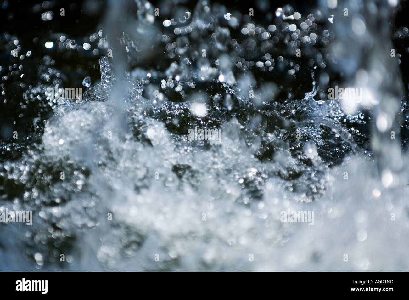 Splash of cool water Stock Photo - Alamy