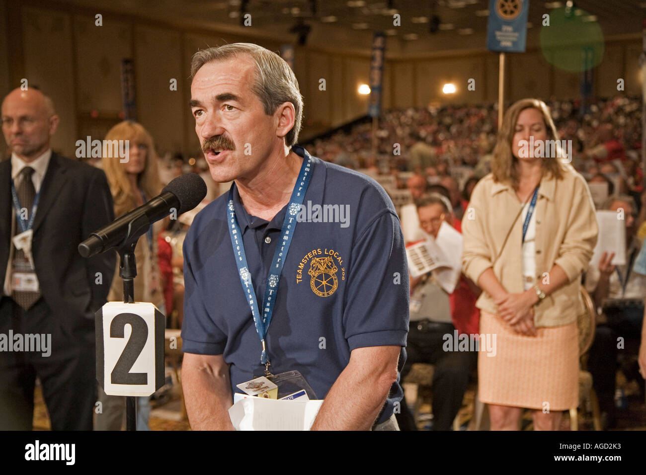 Teamsters convention election hi-res stock photography and images - Alamy