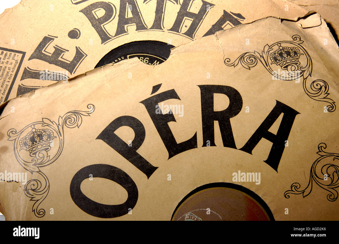 Vintage vinyl record and cover from Pathe label showcasing classic ...