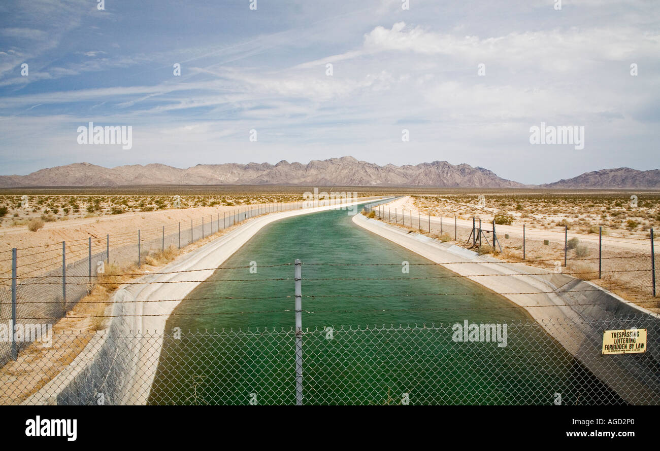 Colorado River Aqueduct Stock Photo - Alamy
