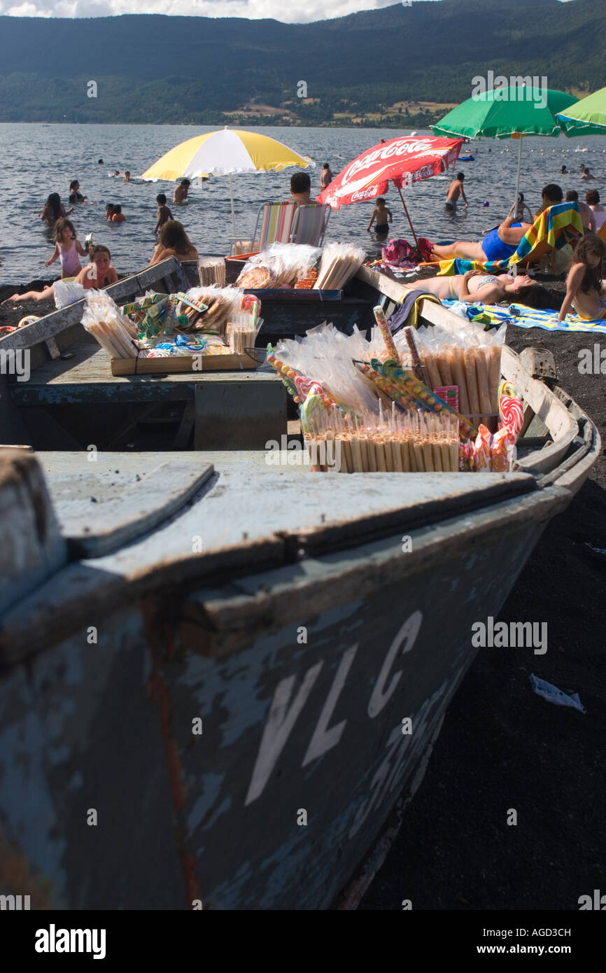 South America Chile Pucon Lago Villarrica Stock Photo - Alamy