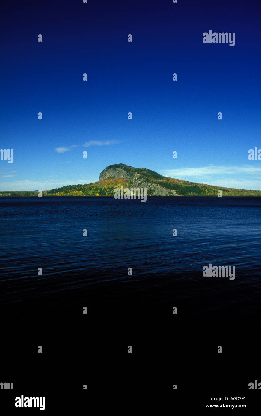 Mount Kineo Moosehead Lake Maine Stock Photo - Alamy