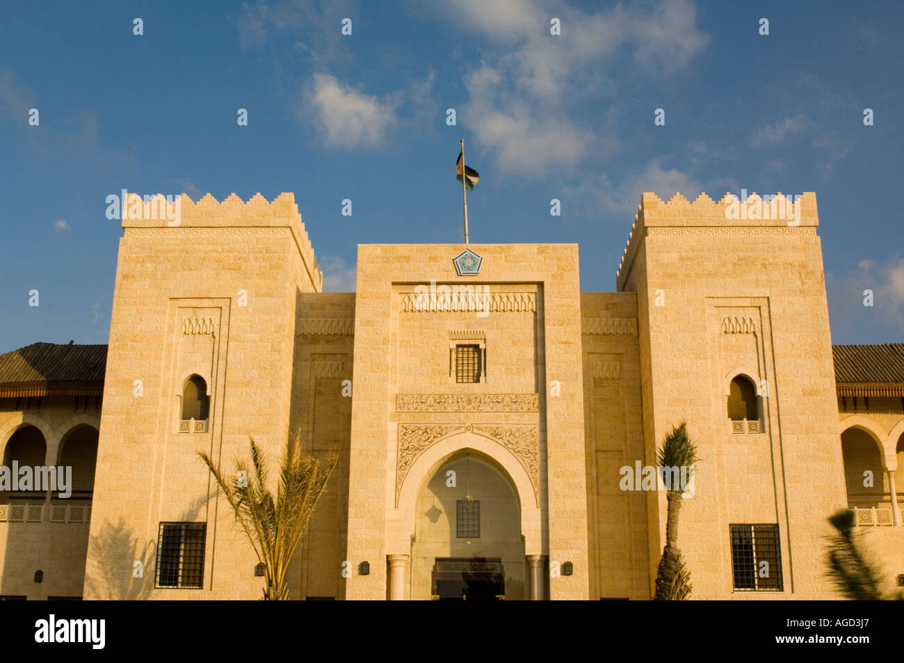 The King Hussein Mosque in Amman, Jordan Stock Photo - Alamy