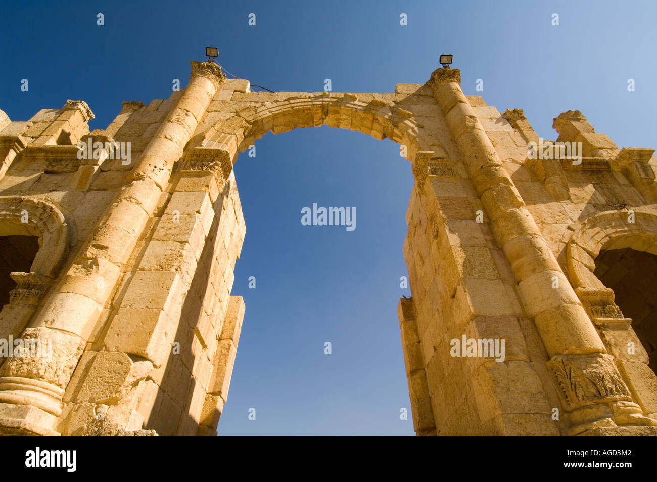Jerash south gate in jordan hi-res stock photography and images - Alamy