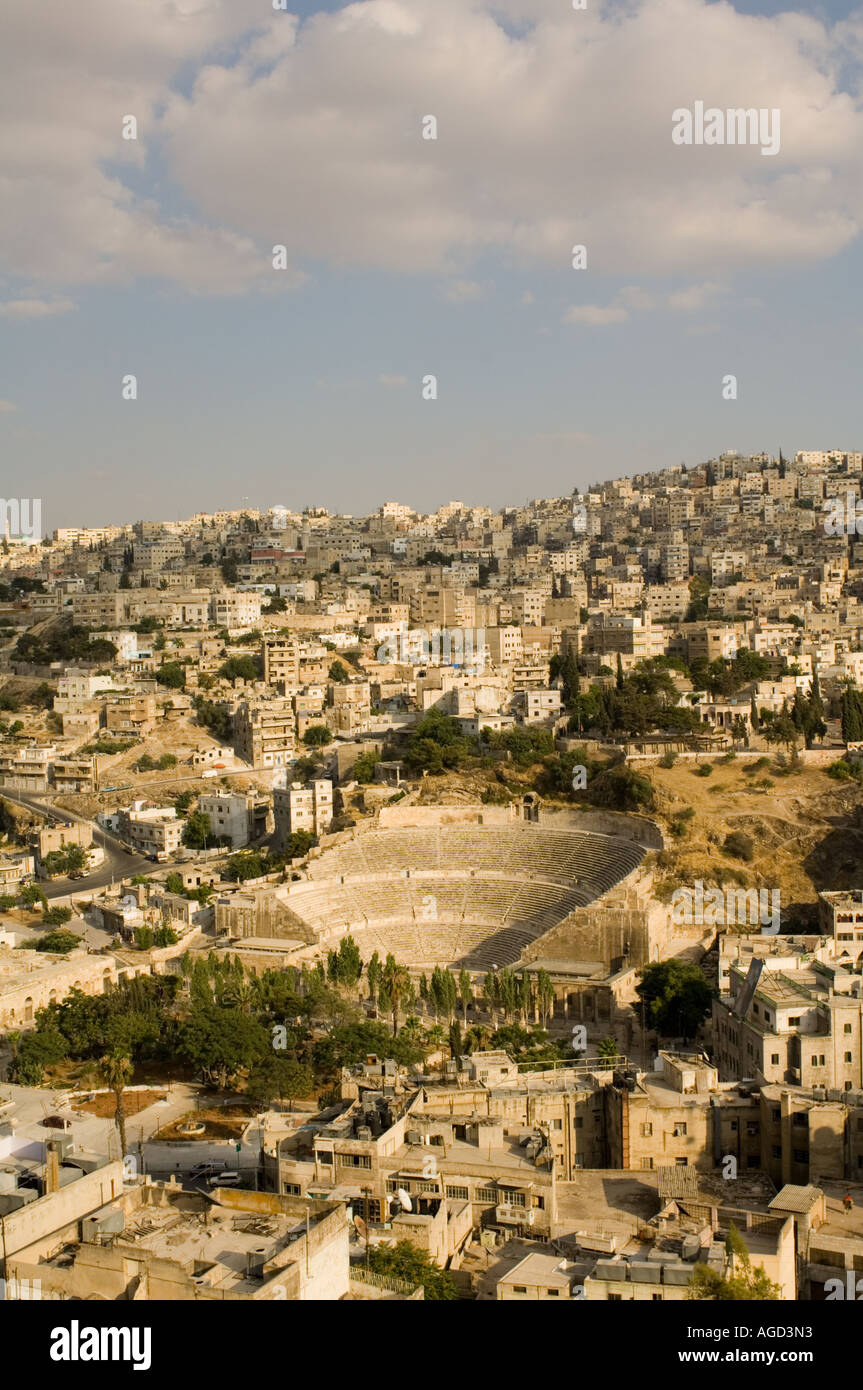 Roman Theater in Amman, Jordan Stock Photo - Alamy