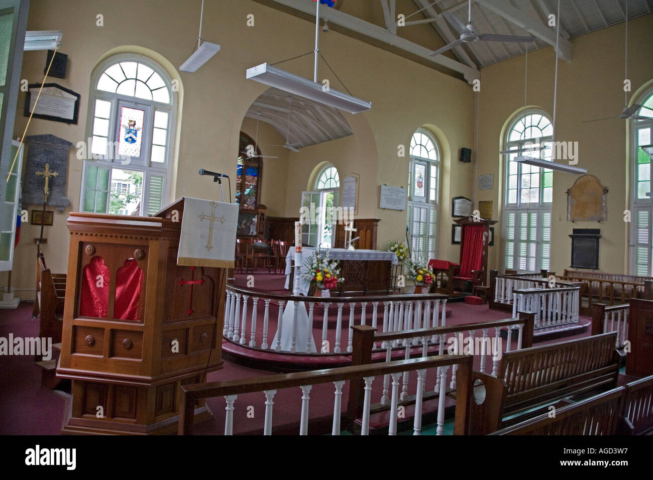 St Johns Anglican Cathedral in Belize City Stock Photo - Alamy