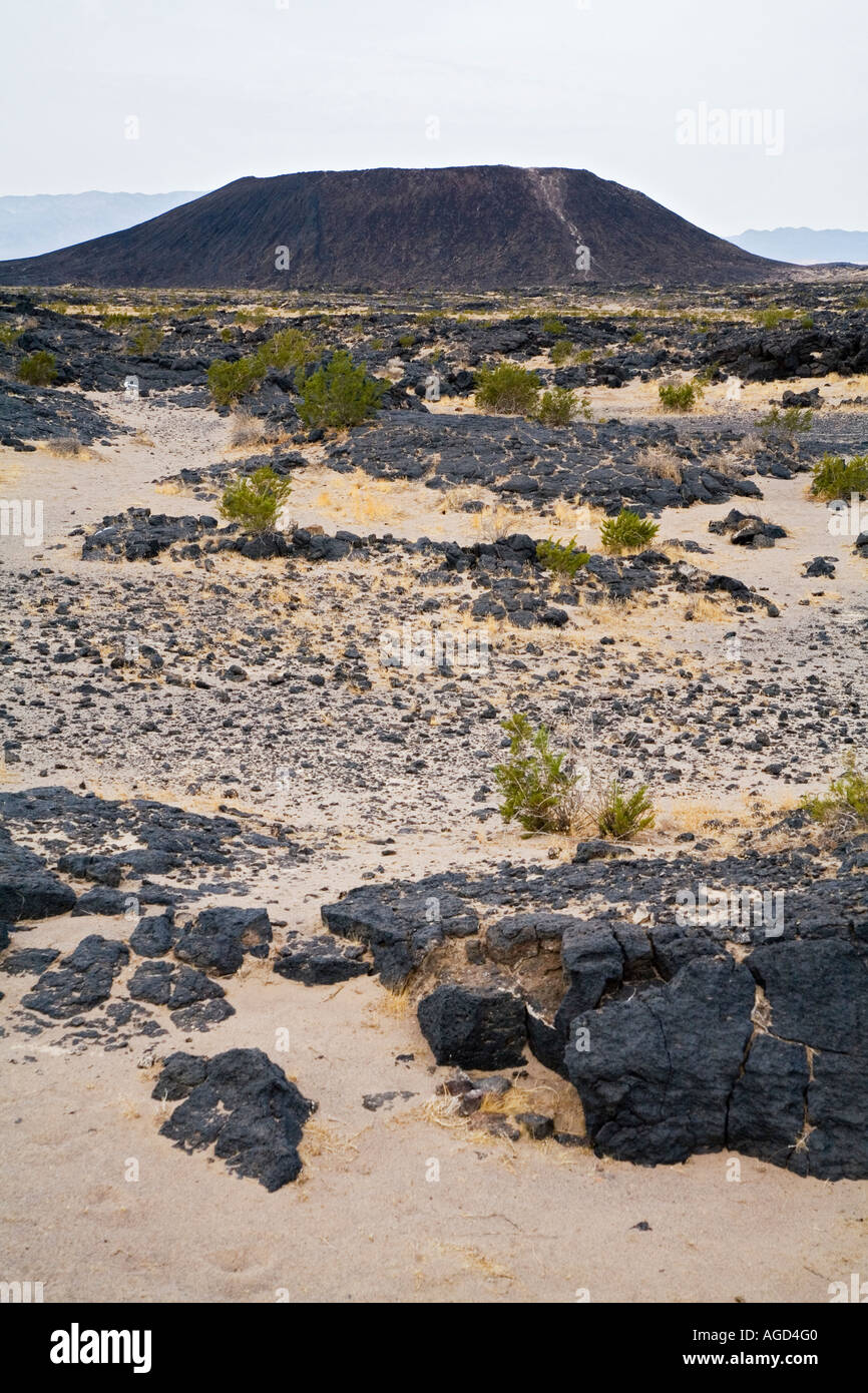Amboy California Amboy Crater a symmetrical volcanic cinder cone in the ...