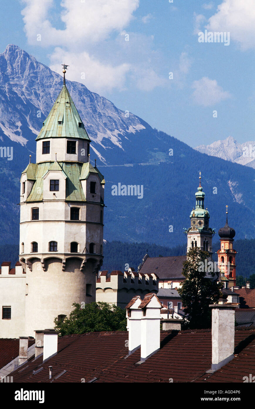 The Munzerturm coiners tower chief landmark in the Lower Town of Hall ...