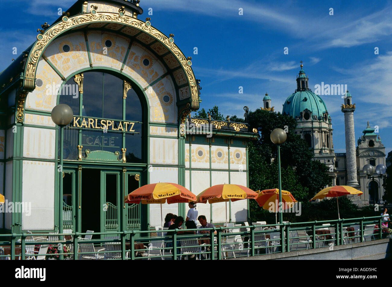The Secession style pavilion by Otto Wagner 1901 which has been ...