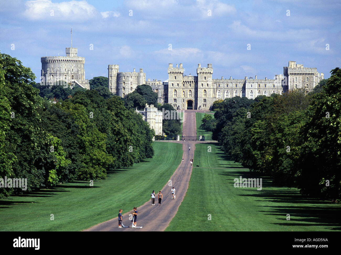 View of Windsor Castle Stock Photo - Alamy