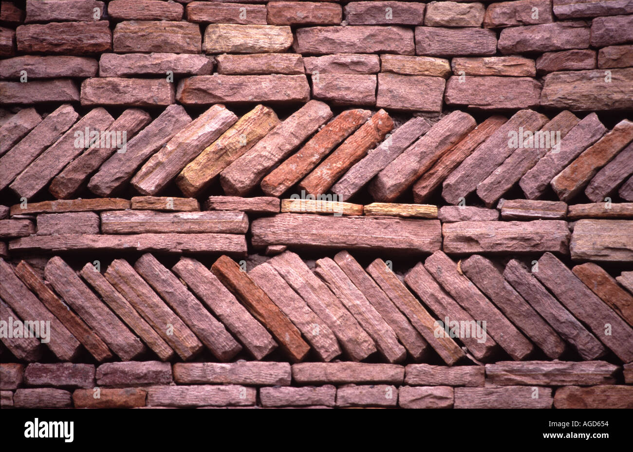 Wall detail, Great Zimbabwe, Zimbabwe Stock Photo - Alamy
