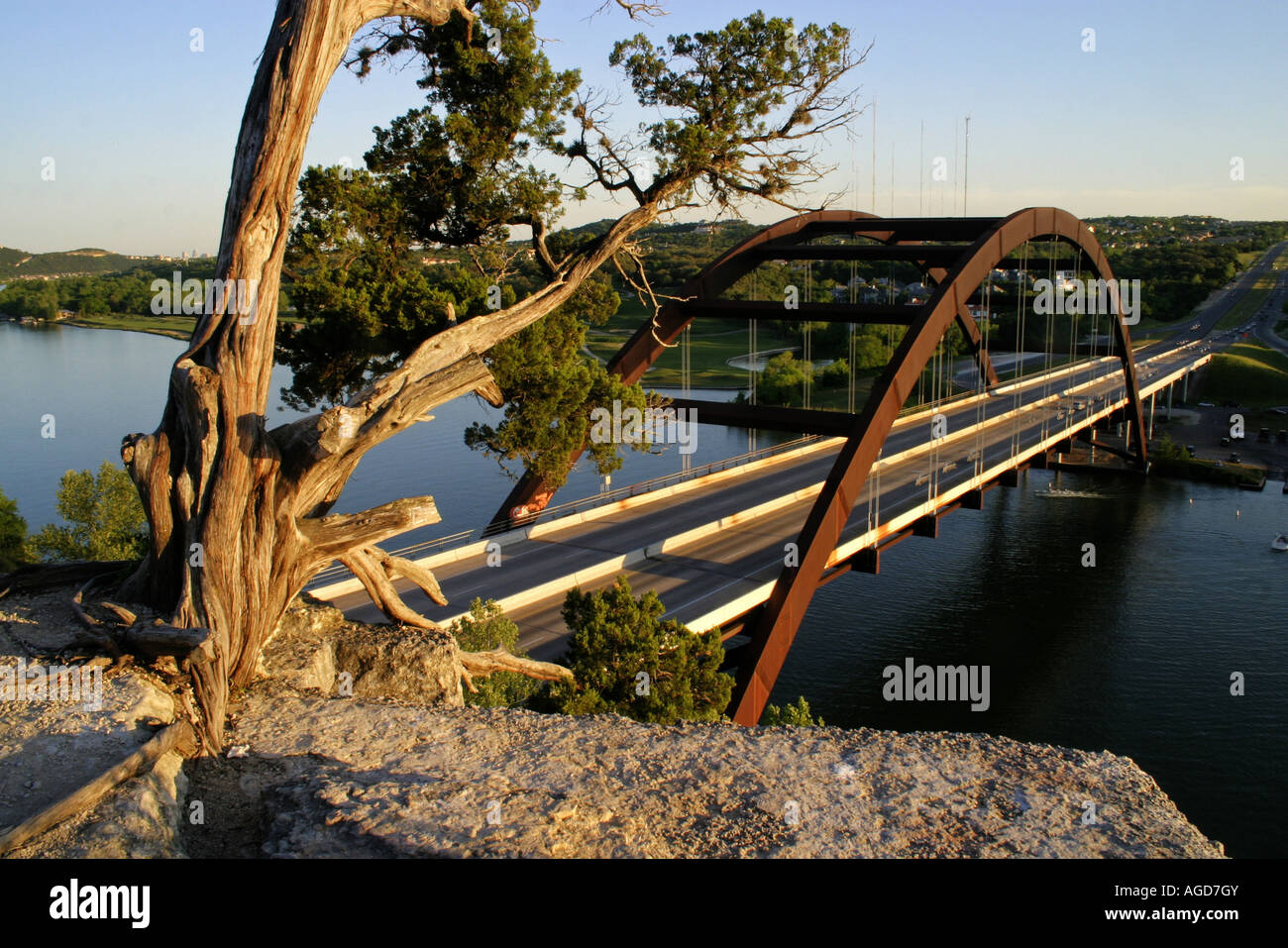 Pennybacker bridge hi-res stock photography and images - Alamy
