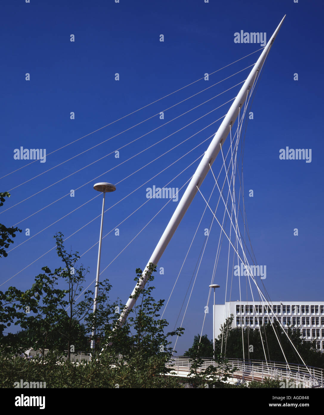 Trinity Bridge Manchester Stock Photo - Alamy