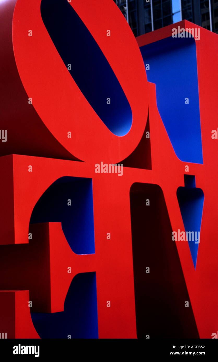 Love Sign New York USA Stock Photo - Alamy