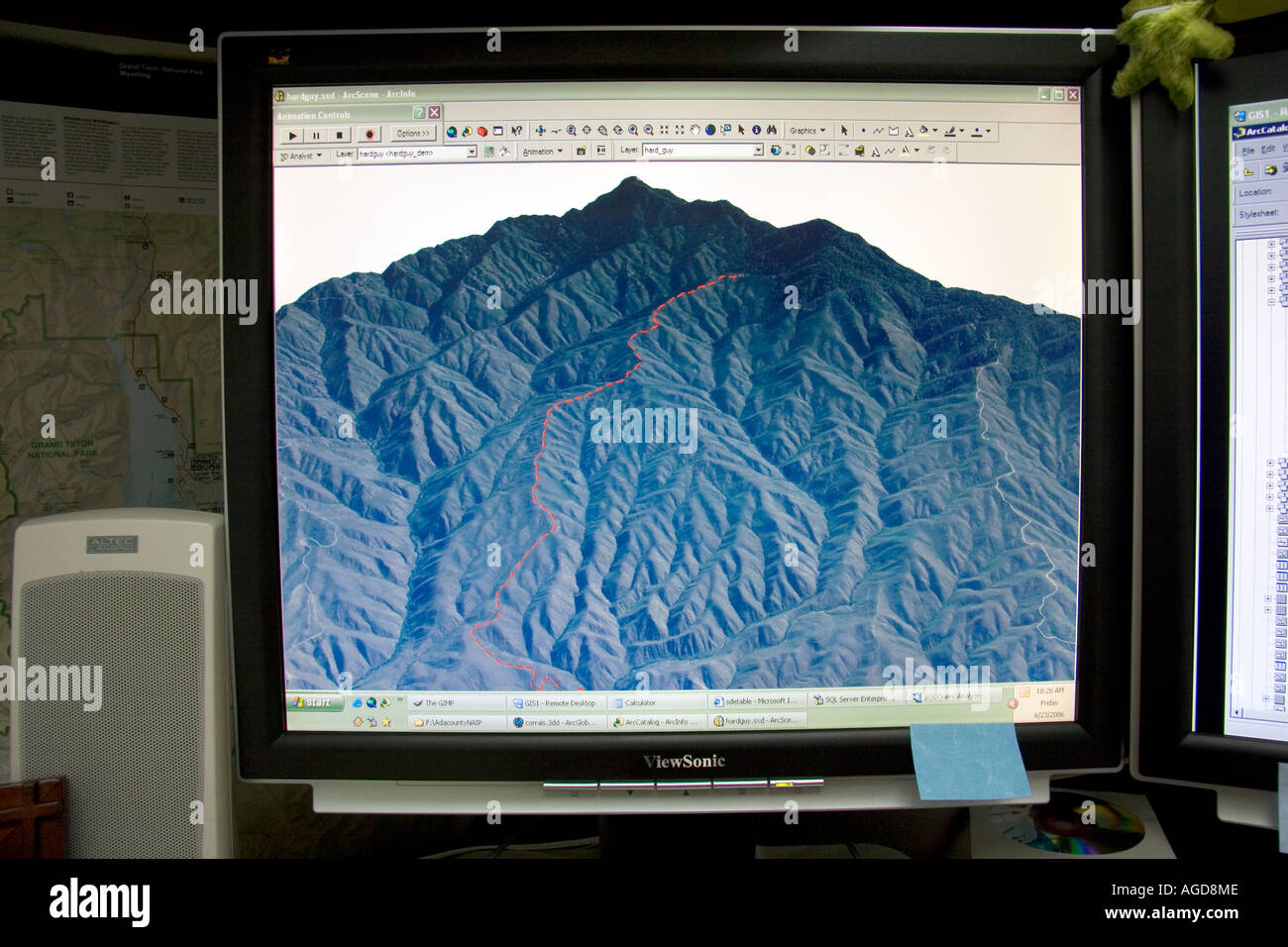 3d model computer screen hi-res stock photography and images - Alamy