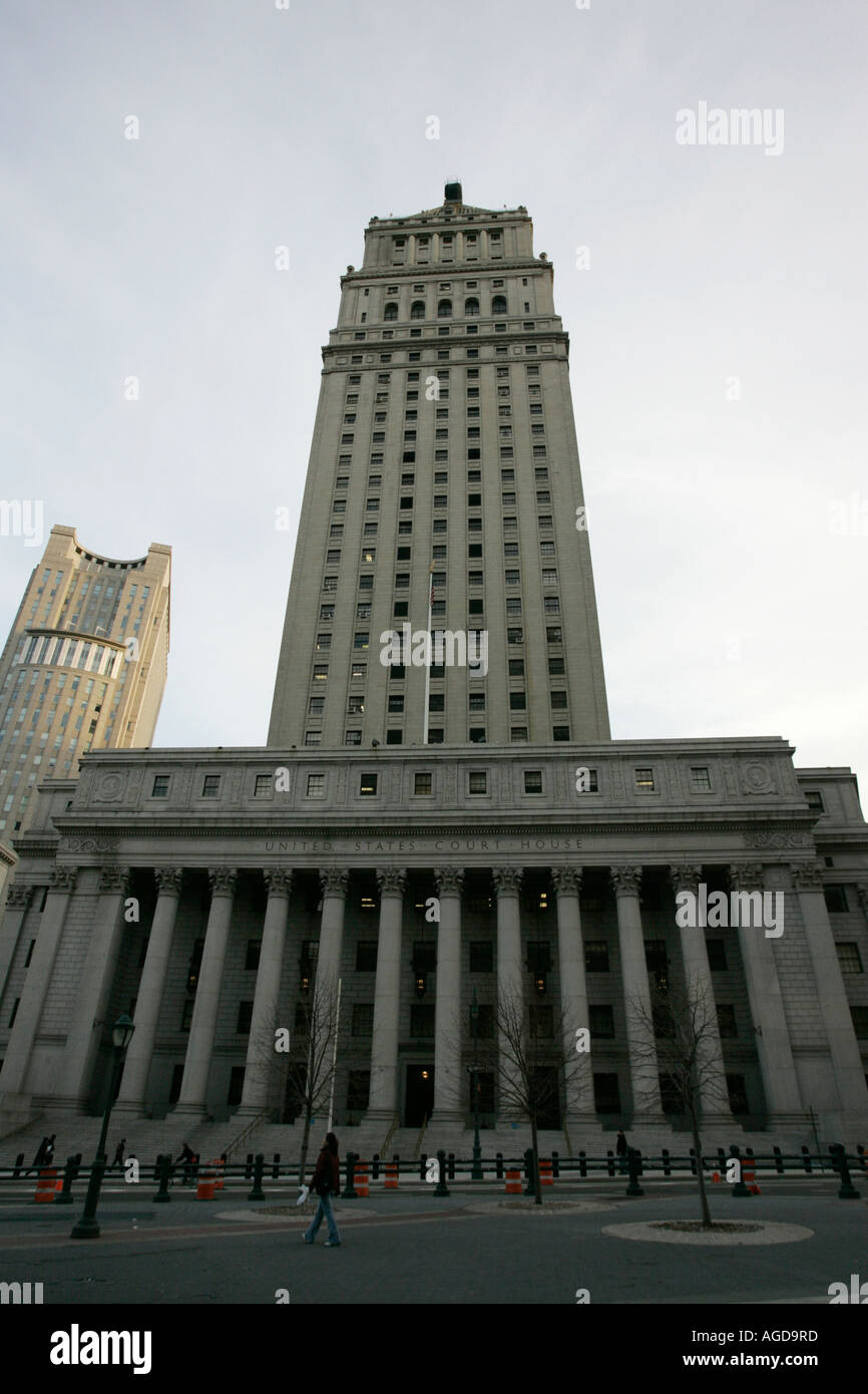 U S courthouse civic center centre street foley square new york city ...