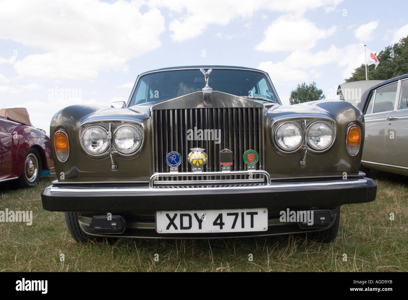 Vintage Rolls Royce car at RR Car show Stock Photo - Alamy