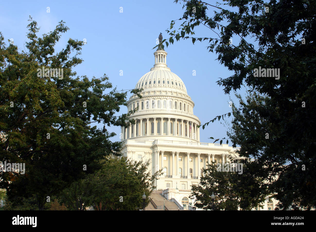 The capitol building as a symbol of power and authority hi-res stock ...