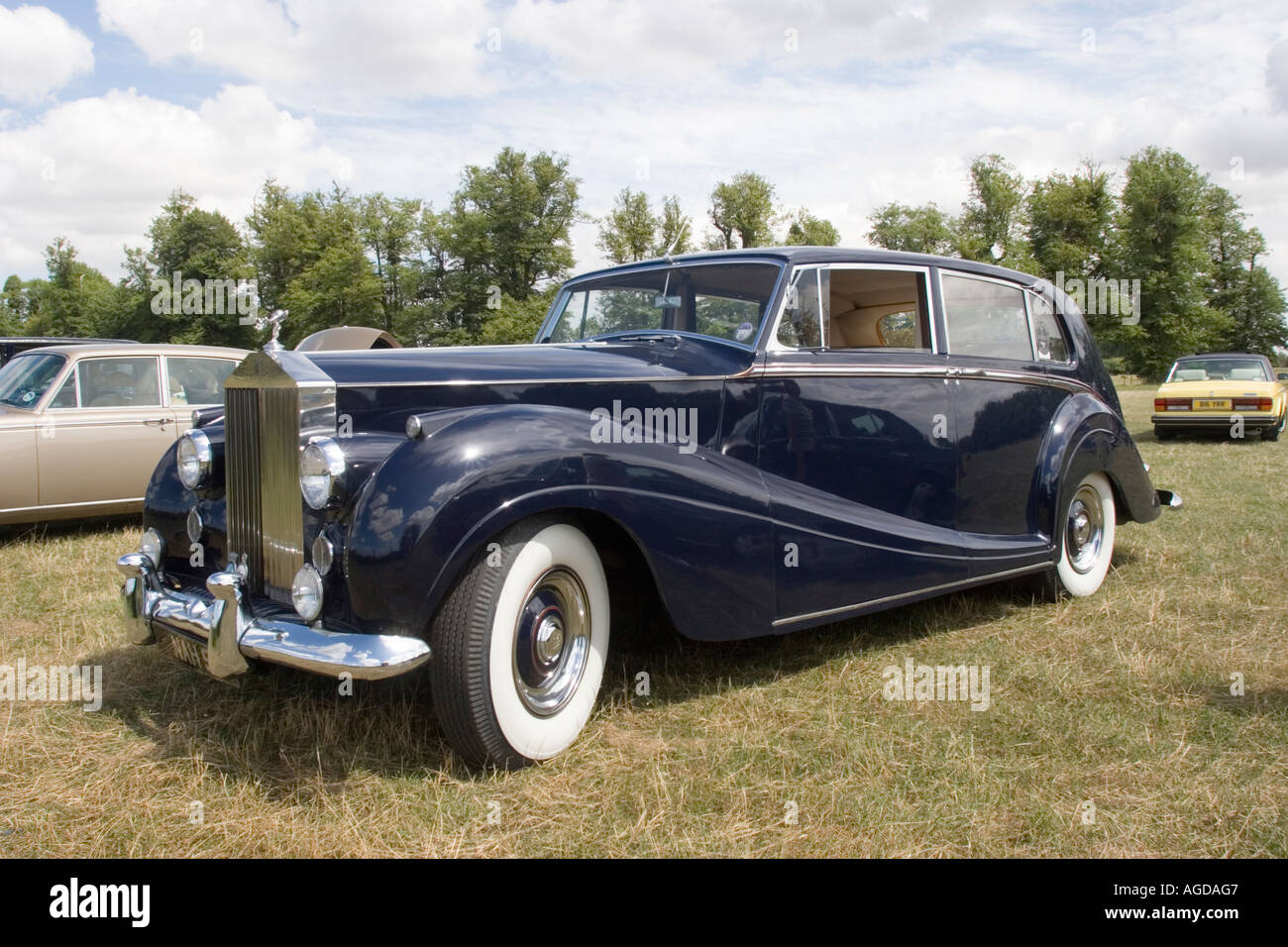 Vintage Rolls Royce car at RR Car show Stock Photo - Alamy