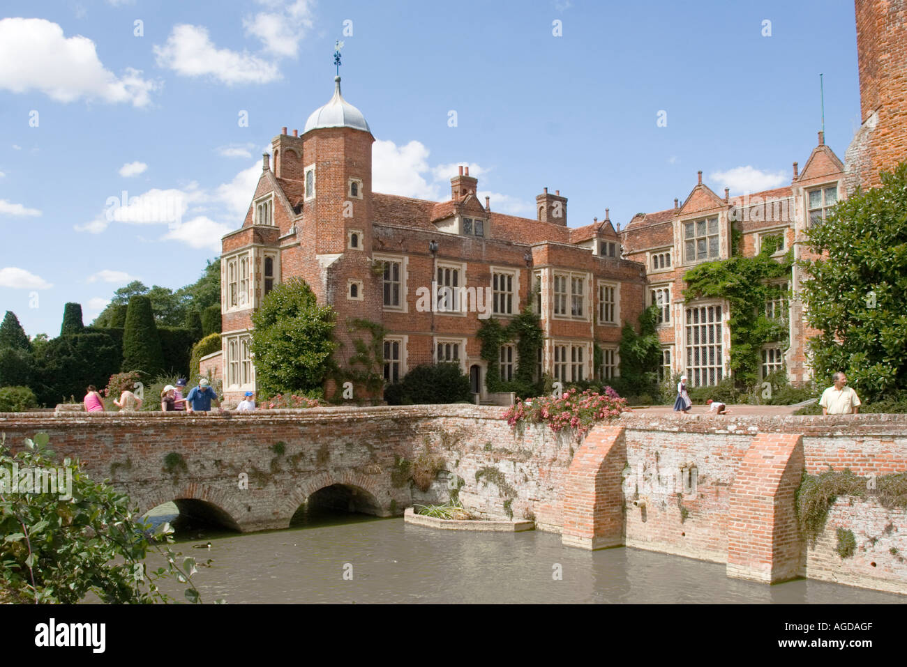 Kentwell Hall Long Melford Suffolk England UK Stock Photo - Alamy