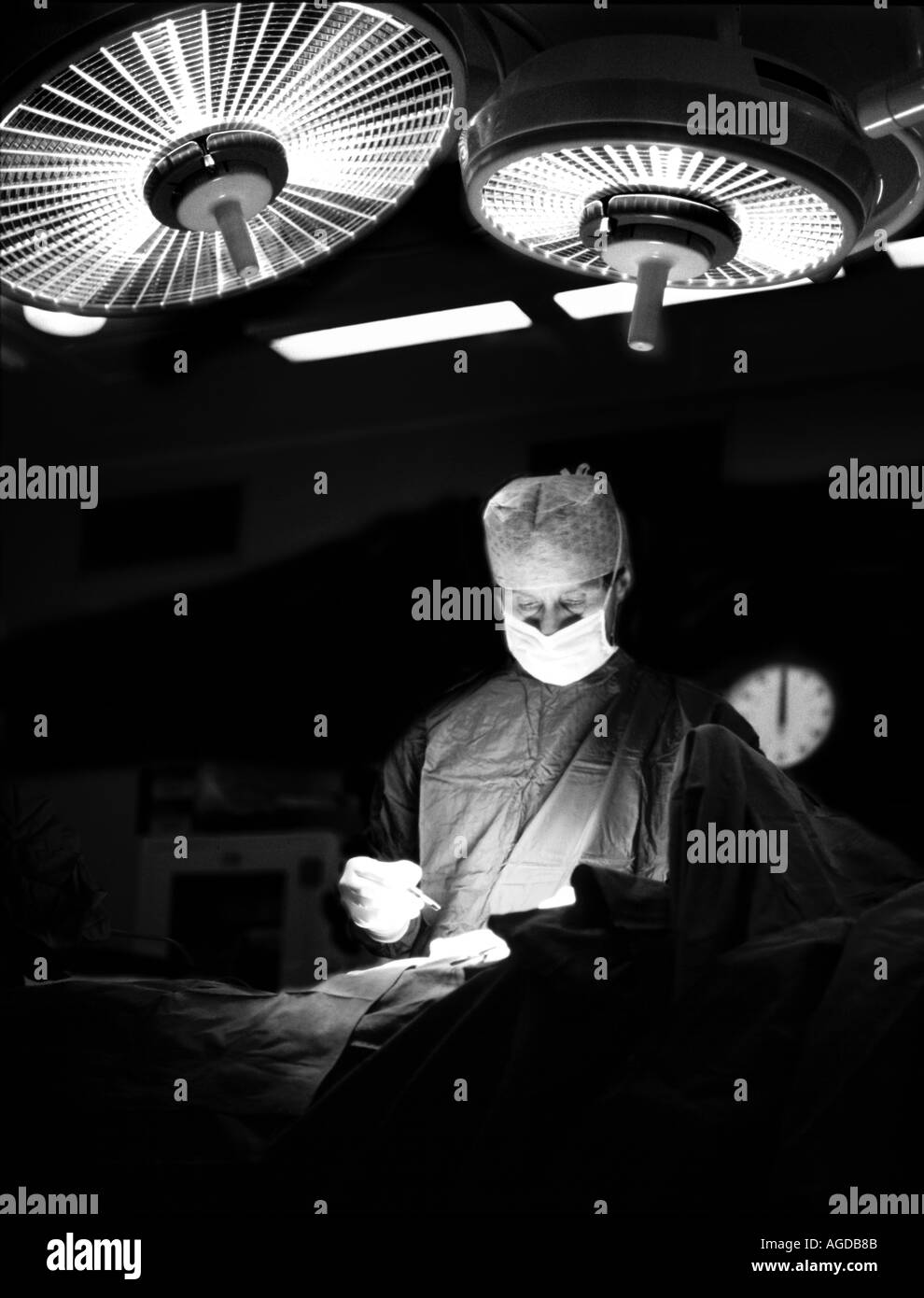 Operation theatre Black and White Stock Photos & Images - Alamy